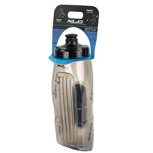 BIDON XLC FIDLOCK Z/ADAPT 700ML TRANS WBK11 | Leenders Fietsen