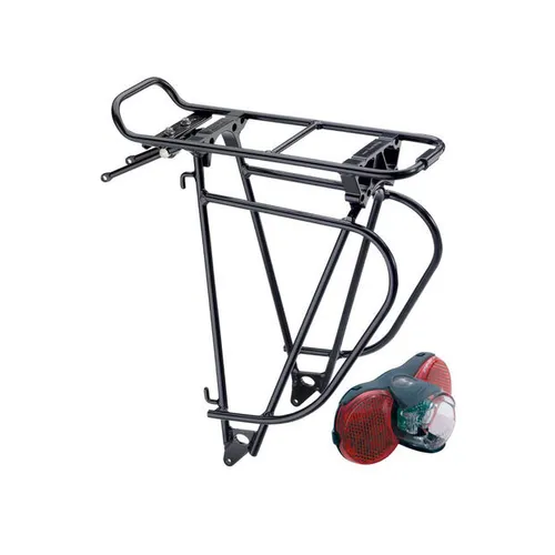 DRAGER A 24/28 RT ALUMEE MICRO RACK ZW | Leenders Fietsen