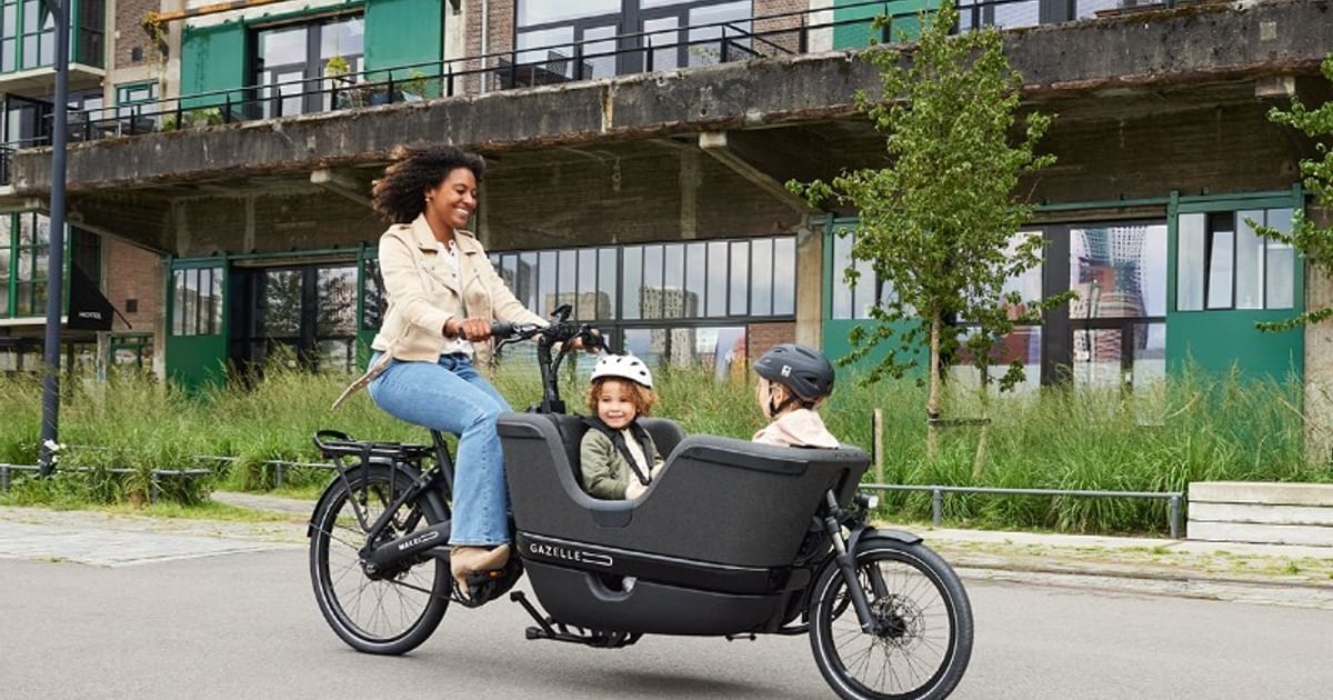 Gazelle bakfietsen | Leenders Fietsen